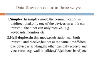Presentation on data communication | PPTX