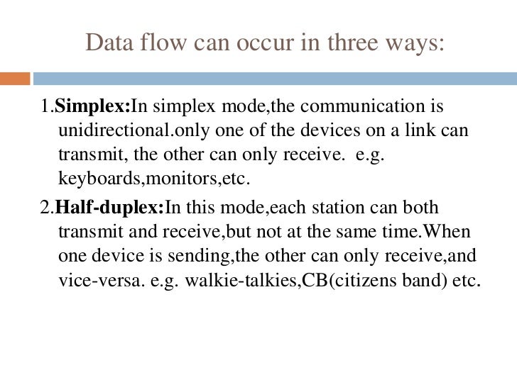Presentation on data communication