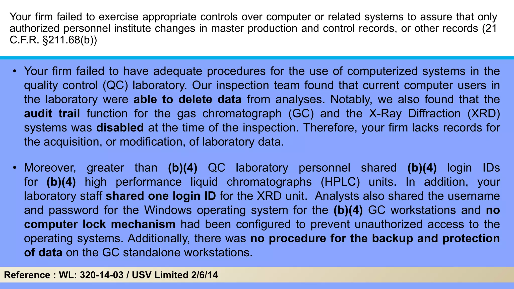 Presentation on data integrity in Pharmaceutical Industry | PDF