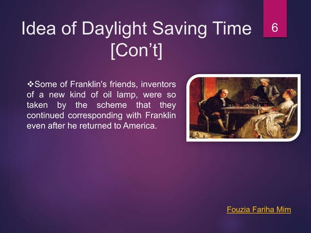 Presentation on daylight saving time | PPTX | National & Civic Holidays ...