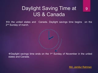 Presentation on daylight saving time | PPTX
