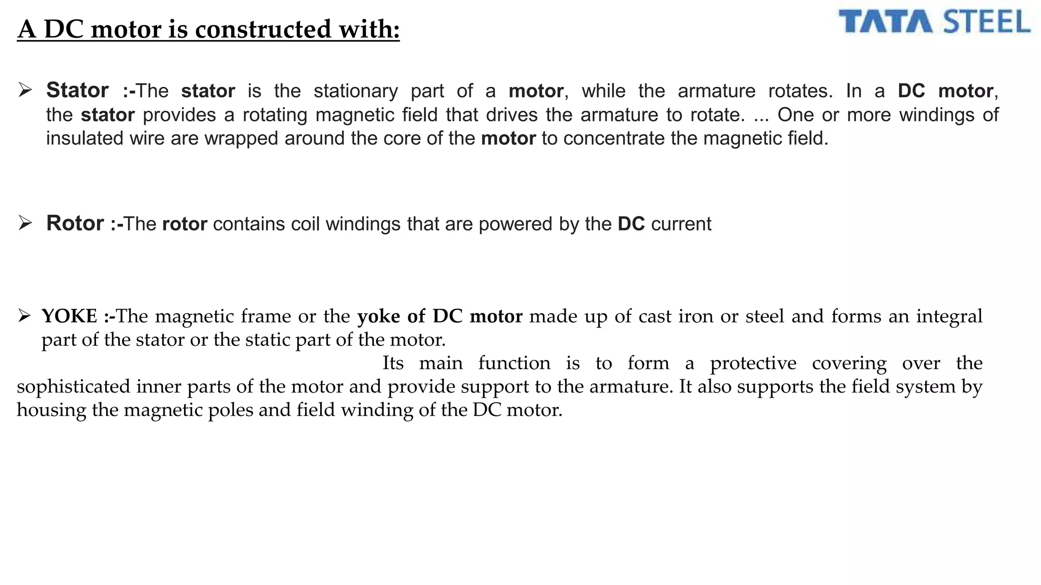 Presentation on DC Machines | PPTX