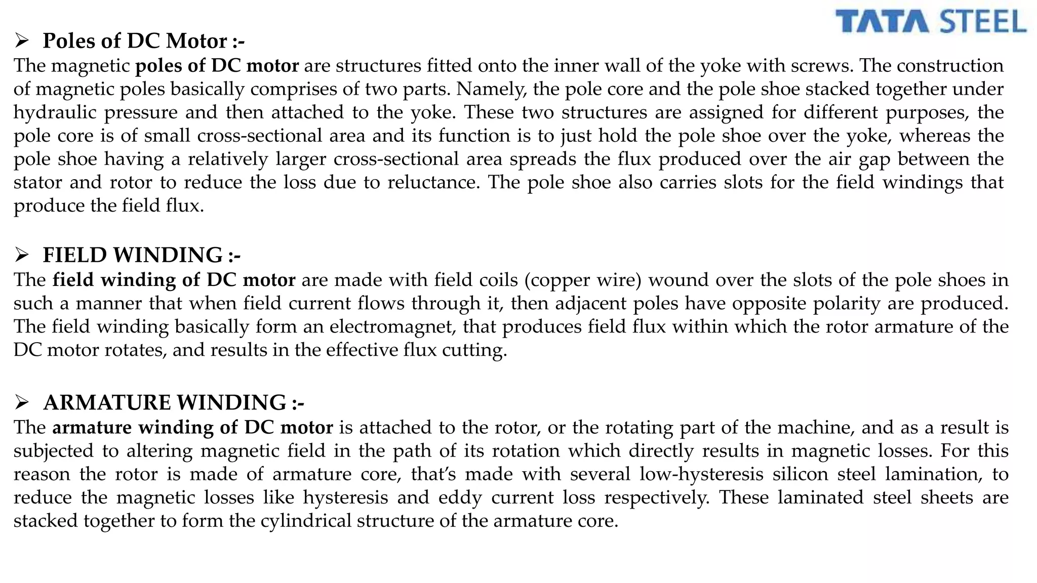 Presentation on DC Machines | PPTX