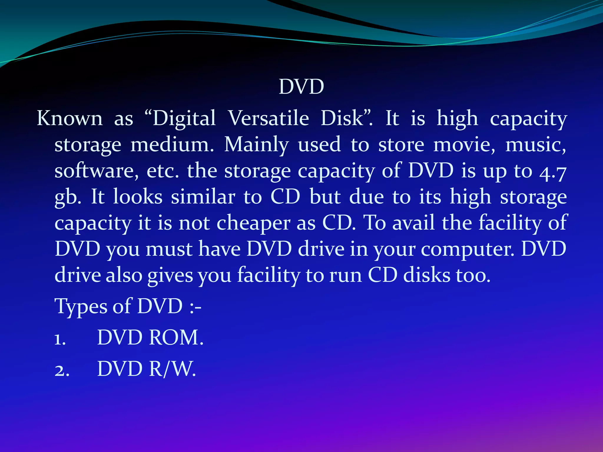 Computer Memory | PPTX
