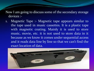 Computer Memory | PPTX