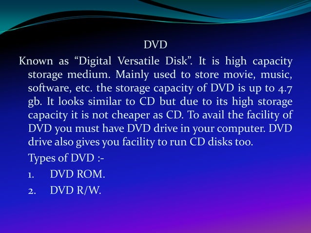 Computer Memory | PPTX | Operating Systems | Computer Software and ...