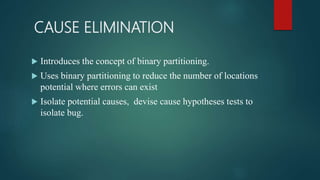 Presentation on debugging | PPTX