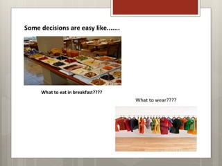 Presentation on decision making | PPTX