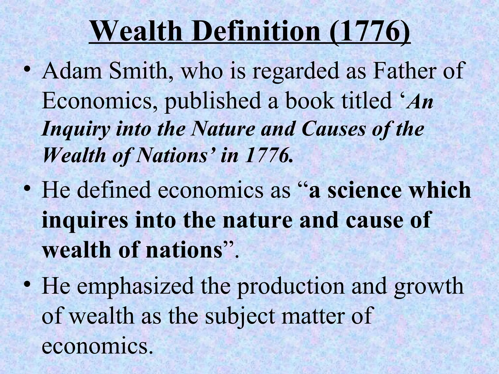 presentation on Definitions of economics.pdf