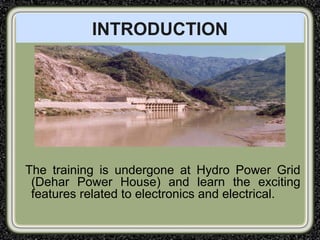 Presentation on Dehar power house(DPH), slapper | PPT
