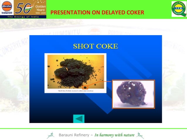 Presentation on Delayed Coking Technology.pdf | Chemistry | Science