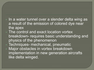 Presentation on delta wing | PPTX