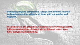 Presentation on democracy | PPTX