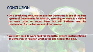 Presentation on democracy | PPTX
