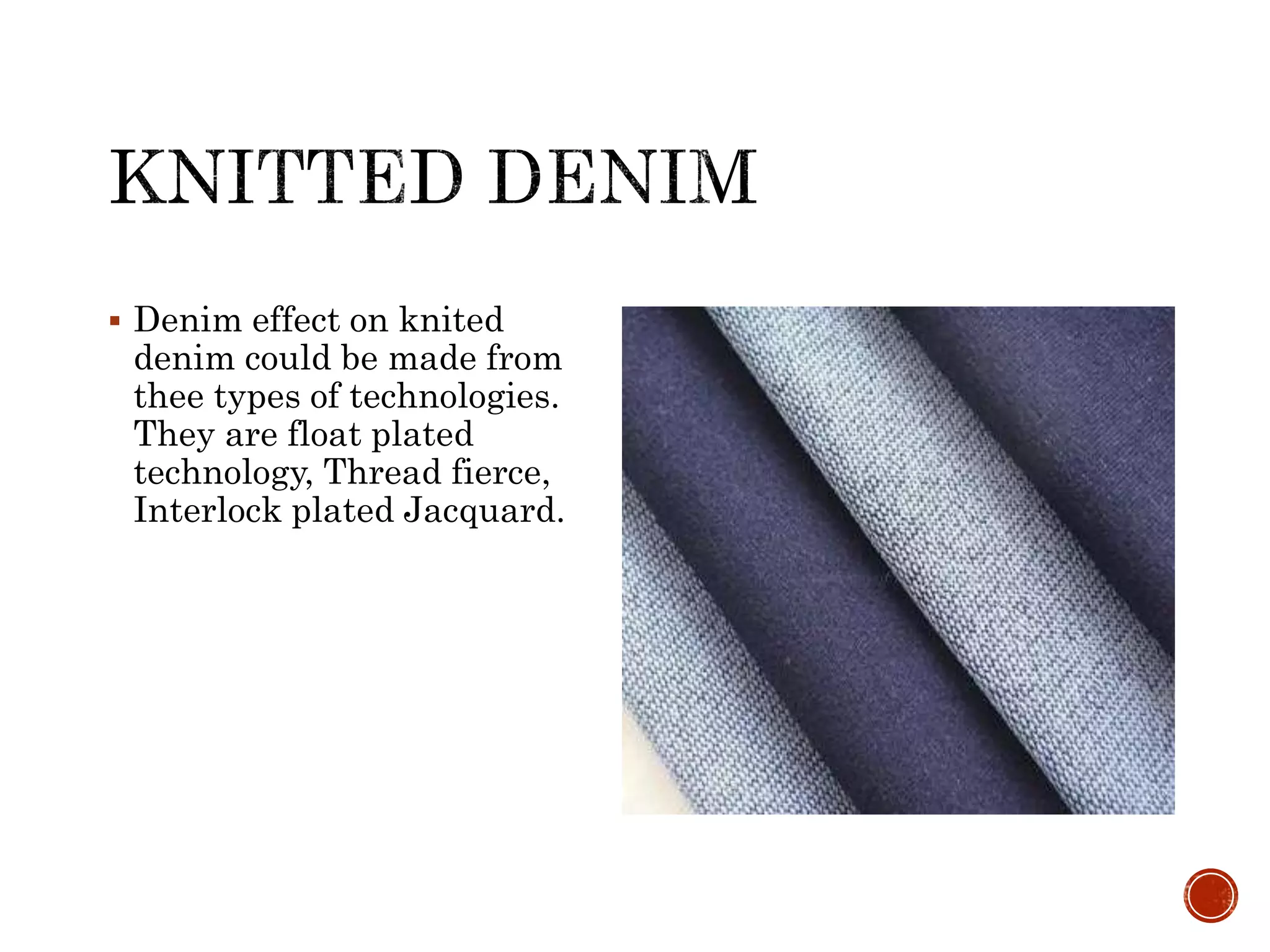 Presentation on denim types and importance denim for bangladesh by s ...