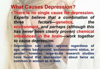 A SIMPLIFIED APPROACH TO DEPRESSION | PPTX