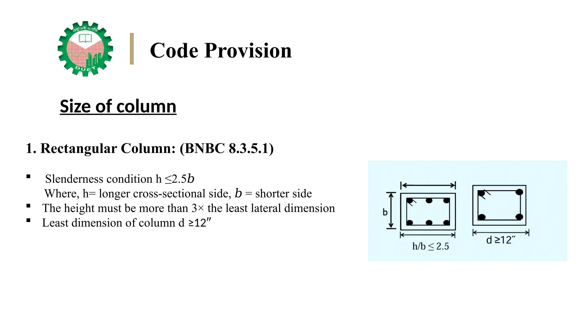 Presentation on Detailing of Column by TULIP [Autosaved].pptx