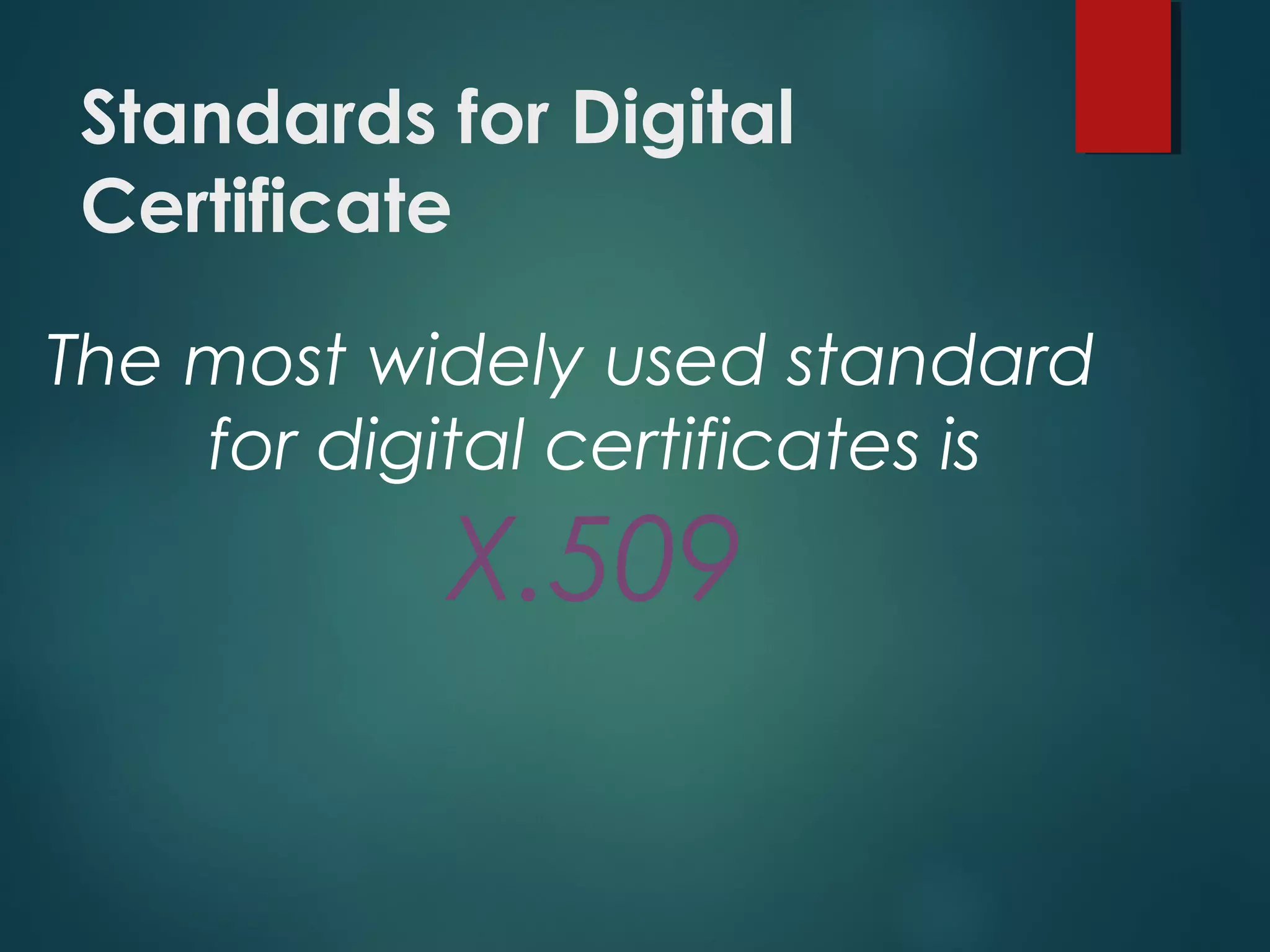 Presentation on digital signatures & digital certificates | PPT