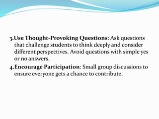 Discussion method : Meaning and Concept | PPTX