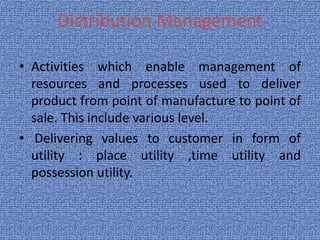 Presentation on distribution channel of hindustan unilever | PPTX
