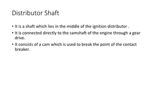 Presentation on distributor system | PPTX