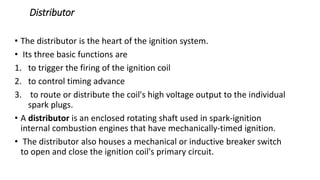 Presentation on distributor system | PPTX