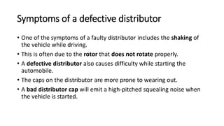 Presentation on distributor system | PPTX