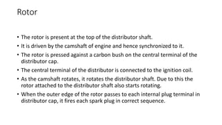 Presentation on distributor system | PPTX