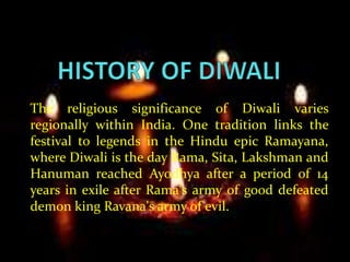 PRESENTATION ON DIWALI by Vansh | PPTX