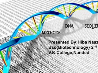Presentation on dna sequencing | PPT