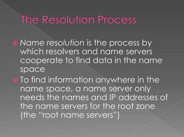 Presentation on dns | PPTX | Web Hosting | Internet