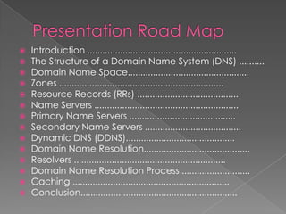 Presentation on dns | PPTX