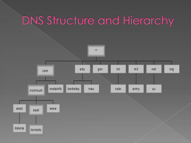 Presentation on dns | PPTX | Web Hosting | Internet