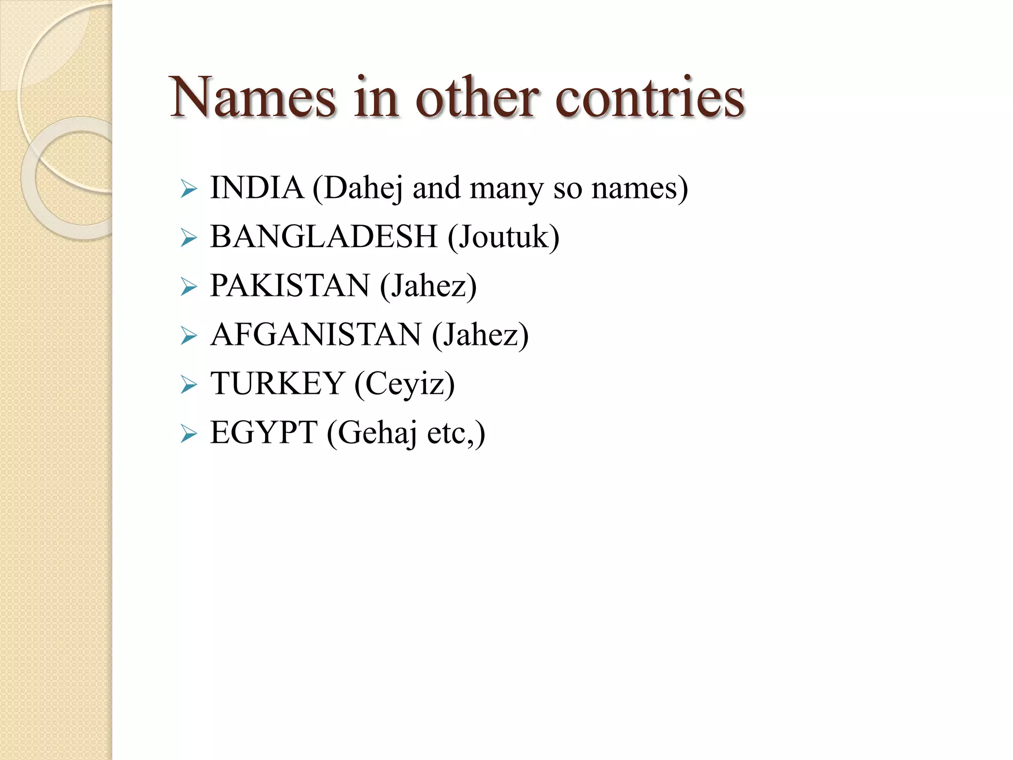 Presentation on dowry system | PPTX