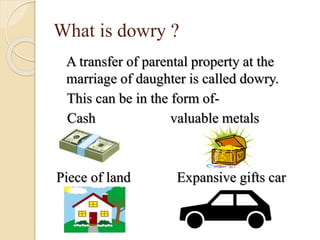 Presentation on dowry system | PPTX