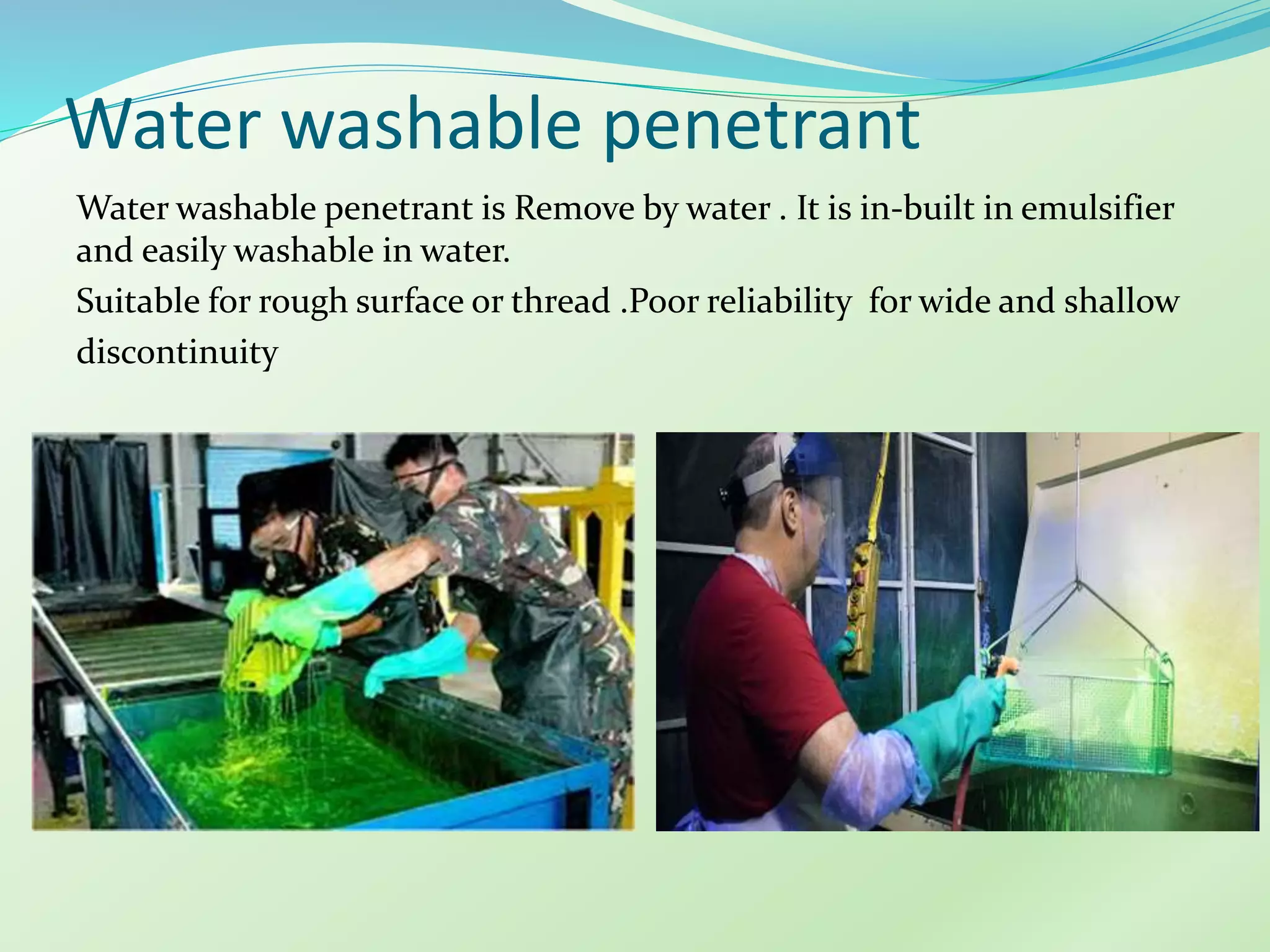 Presentation on Dye Penetrant Testing | PPTX