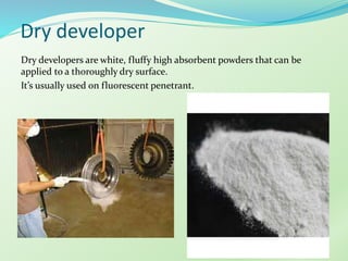 Presentation on Dye Penetrant Testing | PPTX