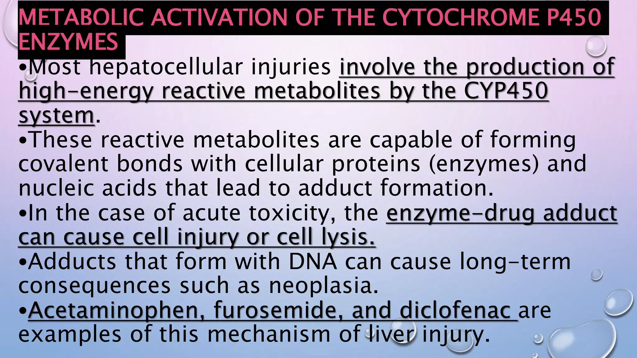 Presentation on drug induced hepatotoxicity | PPTX