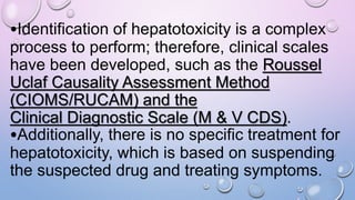 Presentation on drug induced hepatotoxicity | PPTX | Digestive ...
