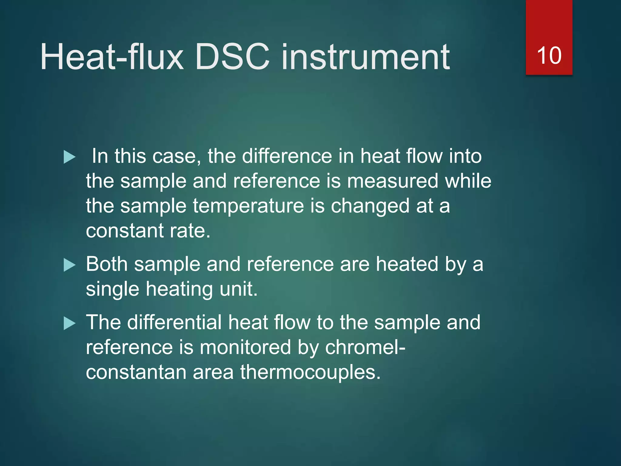 Presentation on DSC (differential scanning calorimetry ) | PPT