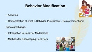 Presentation on effective teaching and Behavioral Modification | PPT