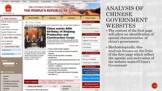 Presentation on e governance in china | PPTX