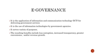 Presentation on e governance in china | PPTX