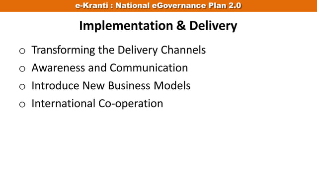 Presentation on e-Kranti-25_03_2015_v8_1.pptx | Cloud Computing | Internet