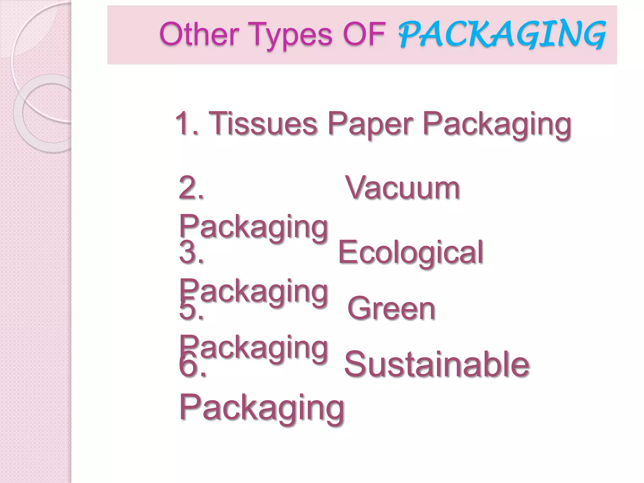 Presentation on eco friendly packaging materials | PPTX