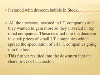 Presentation on economic case | PPT