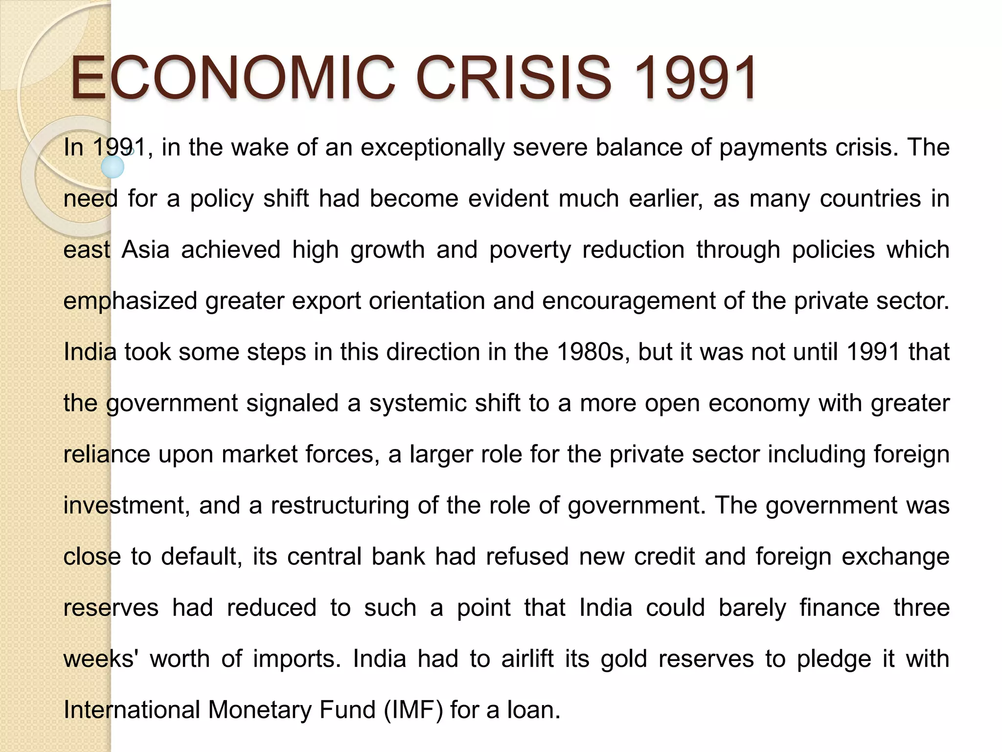 PRESENTATION ON ECONOMIC CRISIS 1991.pptx