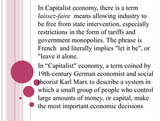 Presentation On Economy | PPTX