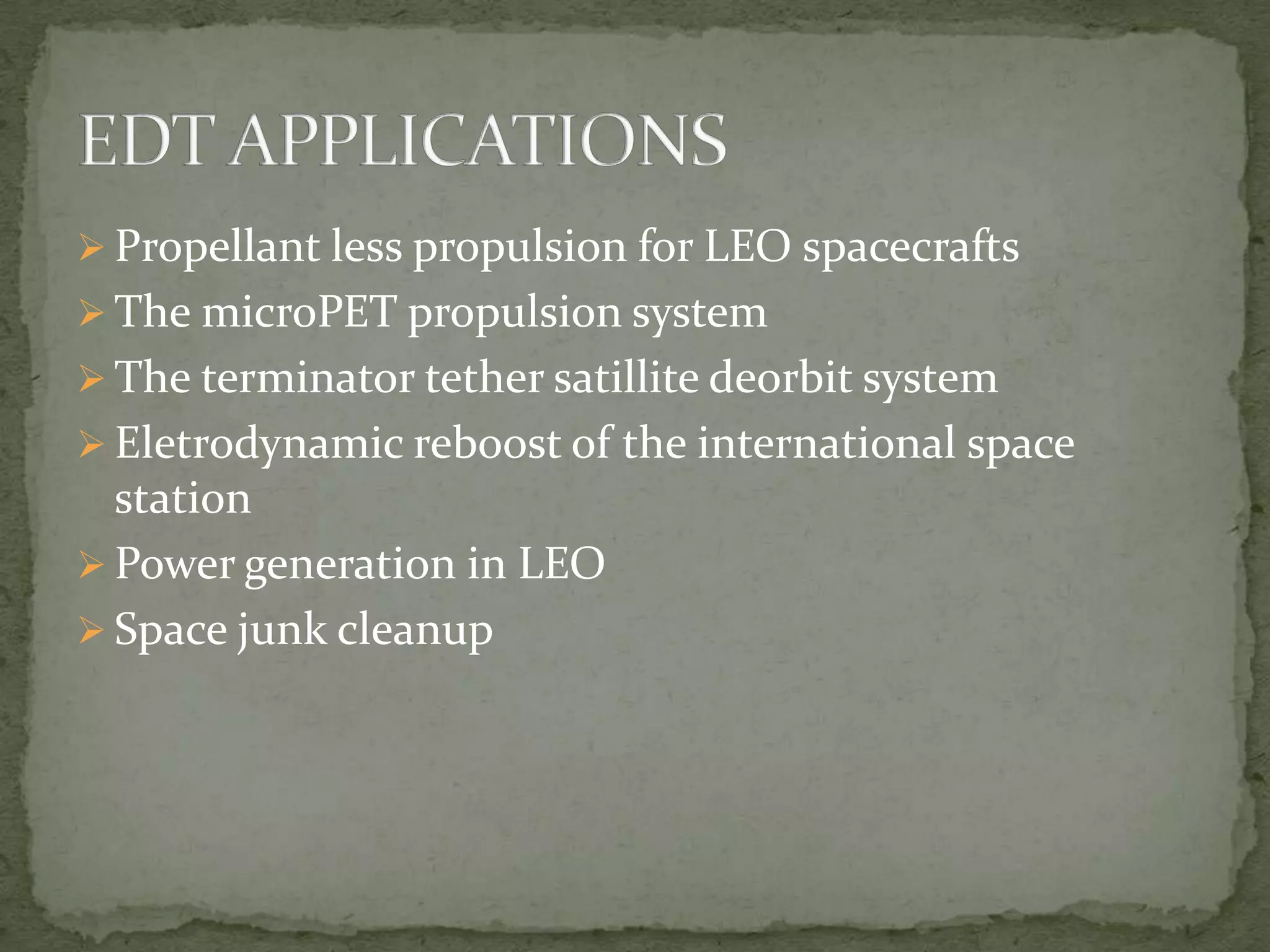 Presentation on edt | PPTX