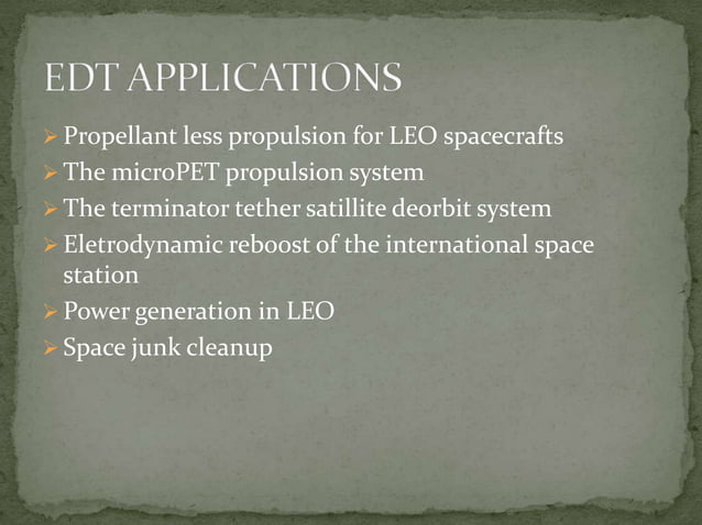 Presentation on edt | PPTX